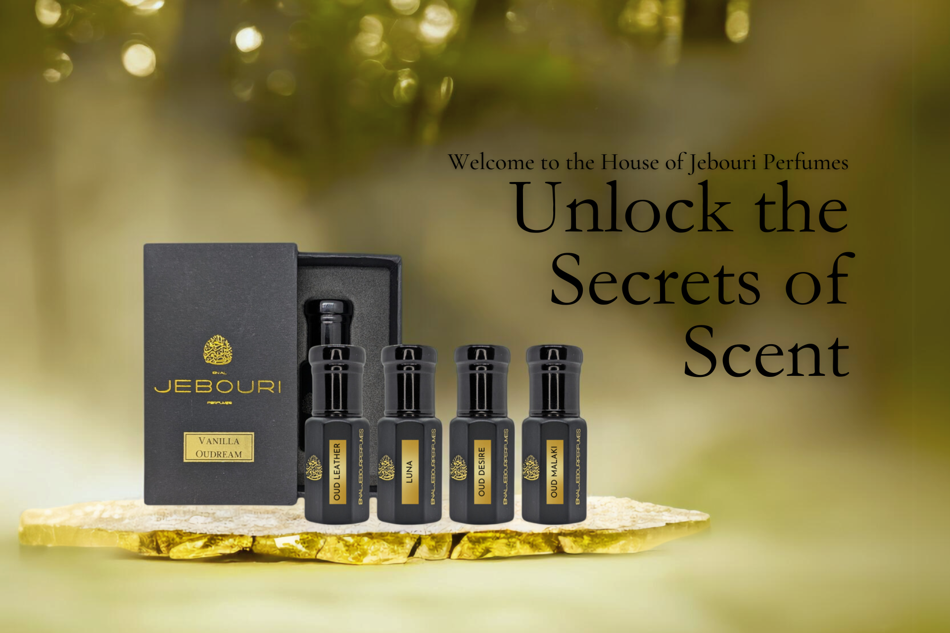 Ibn Al Jebouri Perfumes: Niche Arabian Perfumery - Pure Perfume Oils
